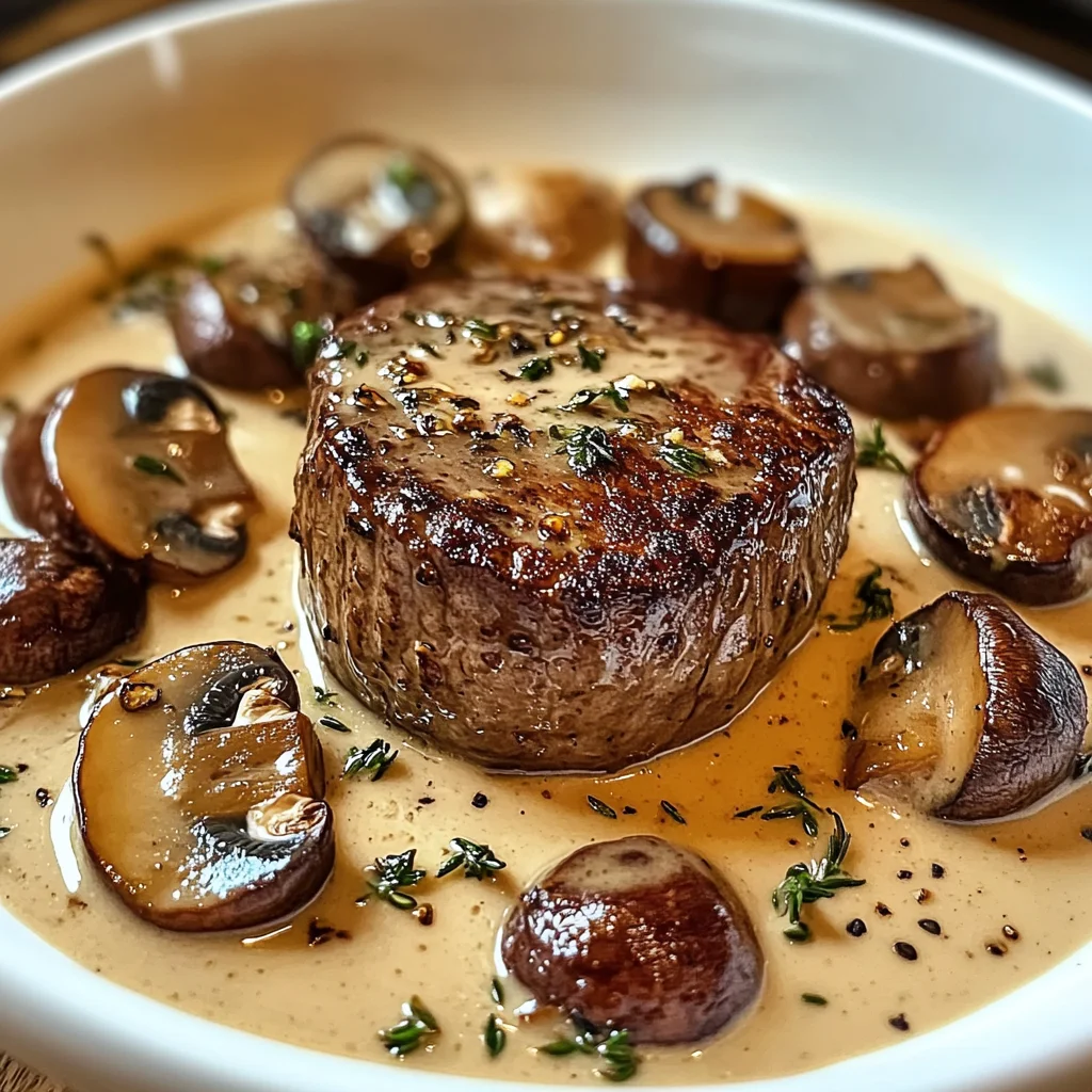 Filet Mignon Crémeux au Boursin - Gourmand Facile